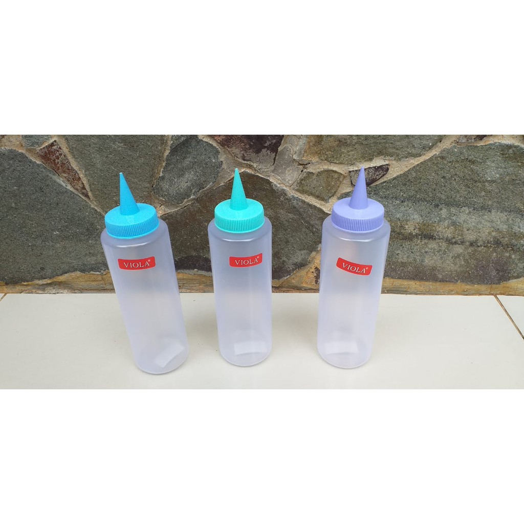 Jual BOTOL SAUS SAOS | BOTOL KECAP | BOTOL MAYONAISE LANCIP VIOLA 300ML ...
