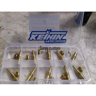 Jual Paket spuyer pilot jet dan main jet set lengkap Karbu PWK PE PWL TIGER karburator | Shopee ...