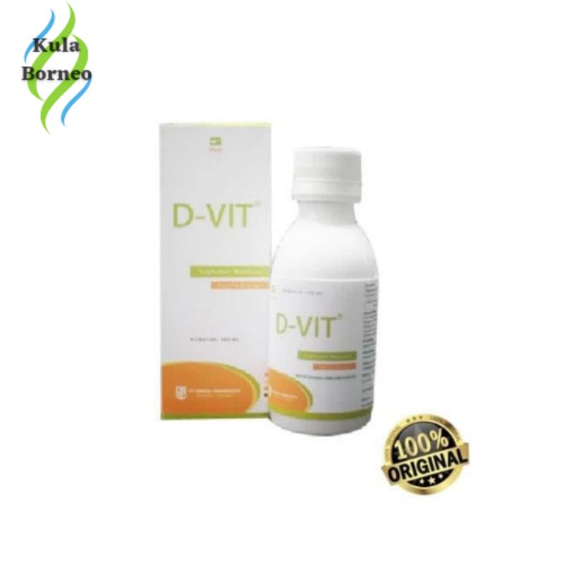Jual D-Vit D3 400 IU Sirup 100 ml | Shopee Indonesia