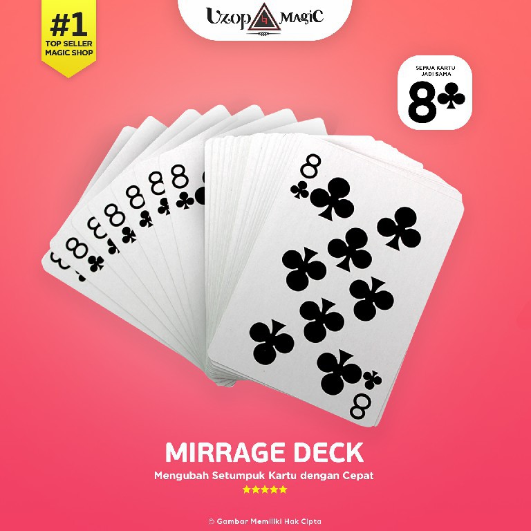 Jual Alat Sulap Mirage Deck - Upgrade Svengali Uzop Magicshop (kartu ...