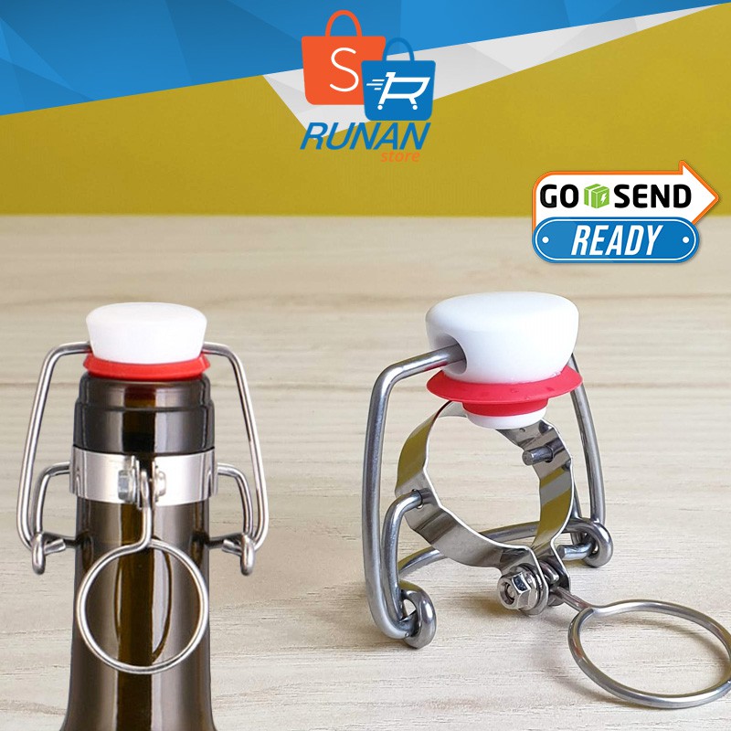 Jual Tutup Botol Minyak Kecap Wine - Bottle Cap dengan Gantungan Botol ...