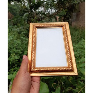 Jual PROMO BINGKAI 4R / MOTIF UKIR GOLD / FRAME UKURAN 4R UKIR EMAS ...