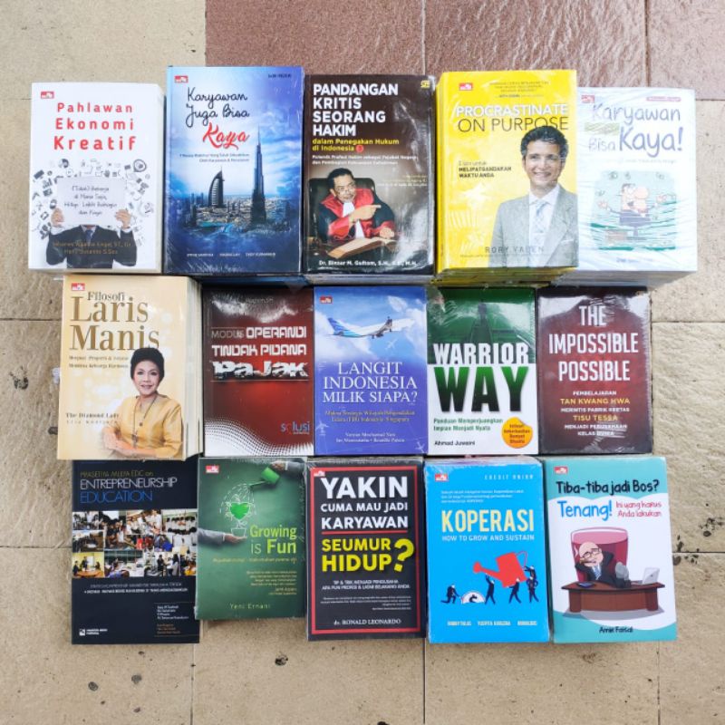 Jual ( PROMO BUKU MURAH ORIGINAL ) Buku Bacaan Murah / Motivasi ...