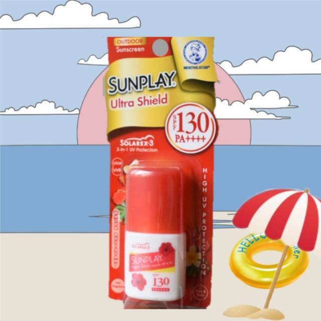 SPF 130 Sunplay Ultrashield Sunscreen Sunblock PA ++++ | Shopee Indonesia