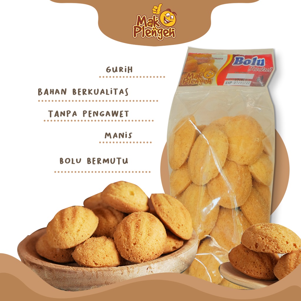 Jual Bolu kering Klemben jadul MakPlengeh 225g | Shopee Indonesia