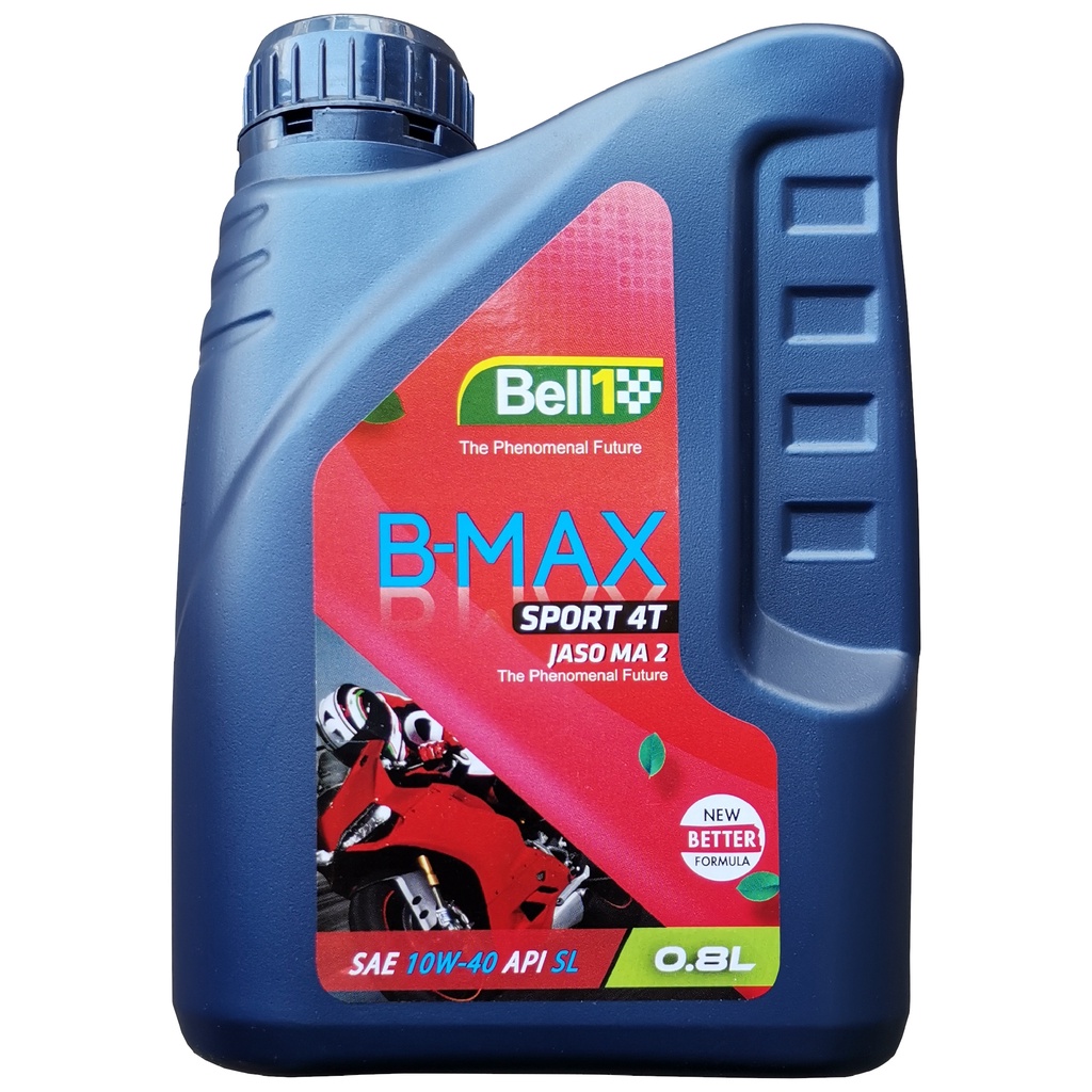 Jual Oli Mesin Motor 4 Tak Bell1 B-MAX SPORT 4T SAE 10W-40 API SL 800 ...