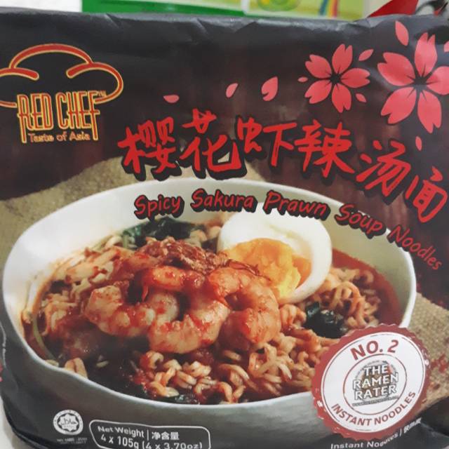Jual Spicy sakura prawn soup noodle malaysia - halal | Shopee Indonesia
