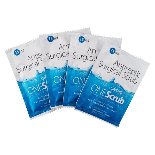 Jual One Scrub OneMed sachet 15cc Indonesia|Shopee Indonesia
