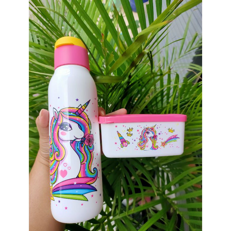 Jual paket tupperware lunch set unicorn(set) Indonesia|Shopee Indonesia