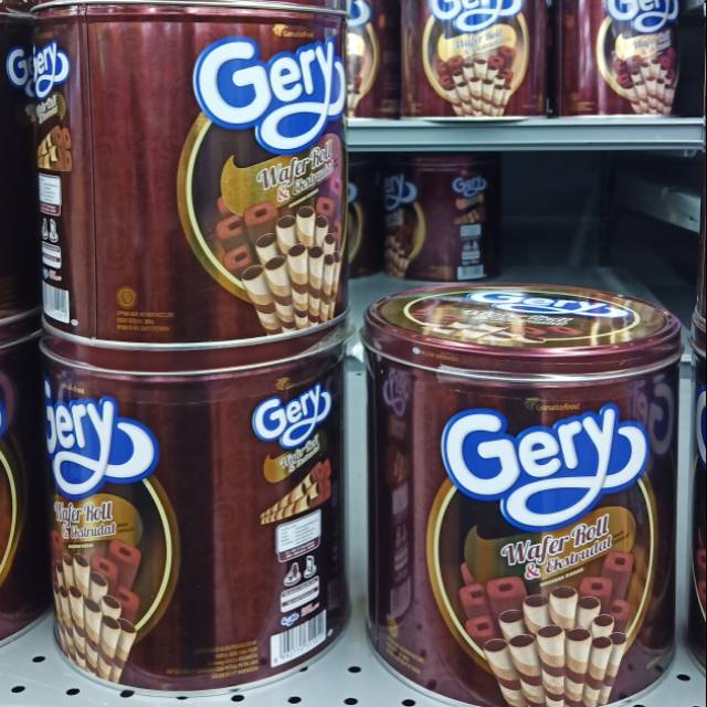 Jual Gery wafer roll & ekstrudat 380gram | Gerry Astor | Shopee Indonesia