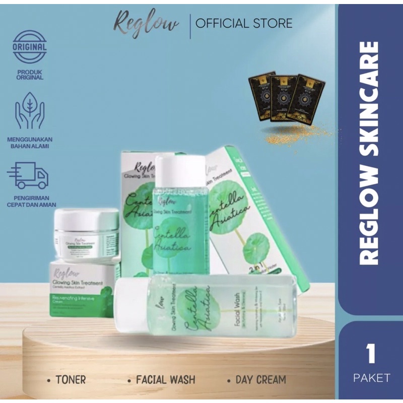 Jual Reglow Series Glowing Skin Treatment Original 100% BPOM - Reglow ...