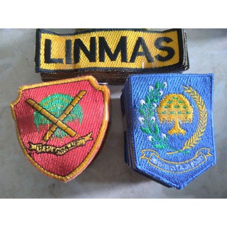 Jual Bordir Logo Linmas Logo Hansip | Shopee Indonesia