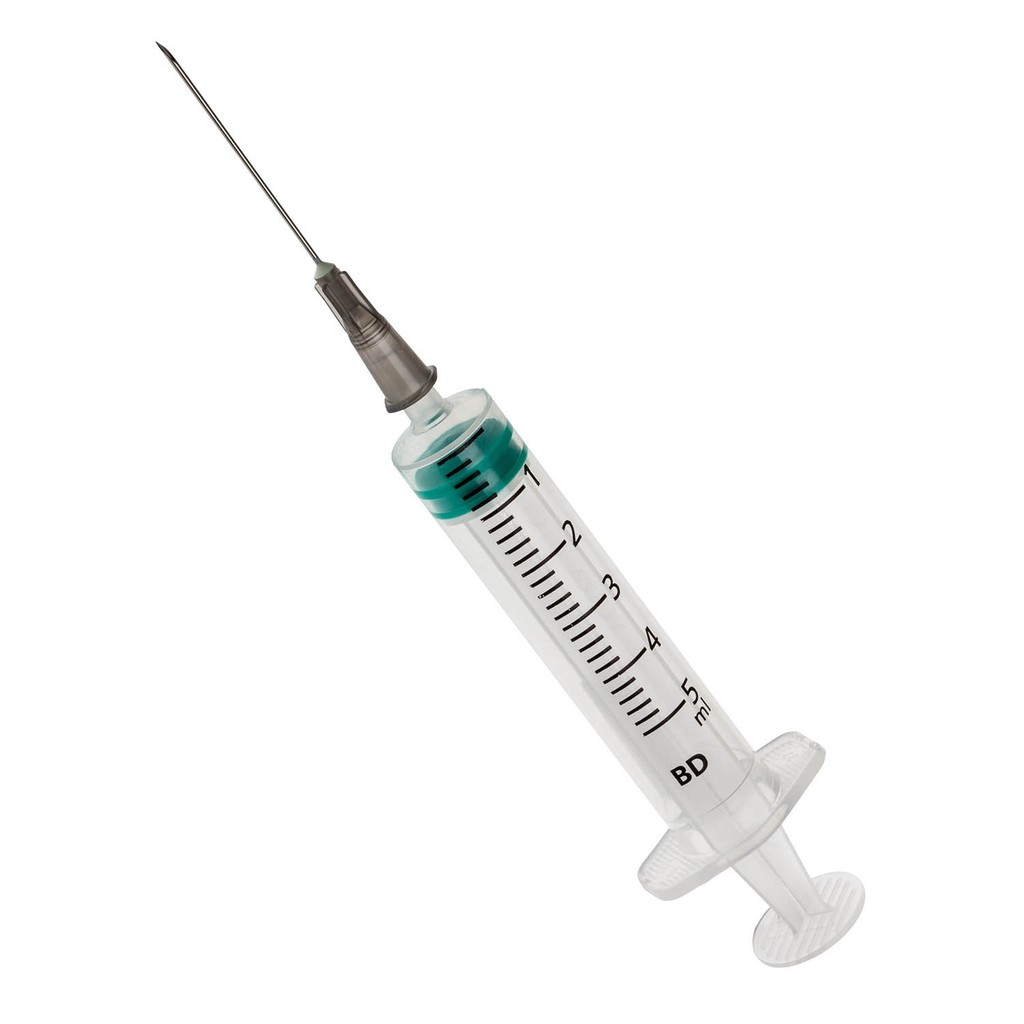 Jual Suntikan Dengan Jarum 5ml 5cc / Syringe Spuit Spet with Needle 5 ...