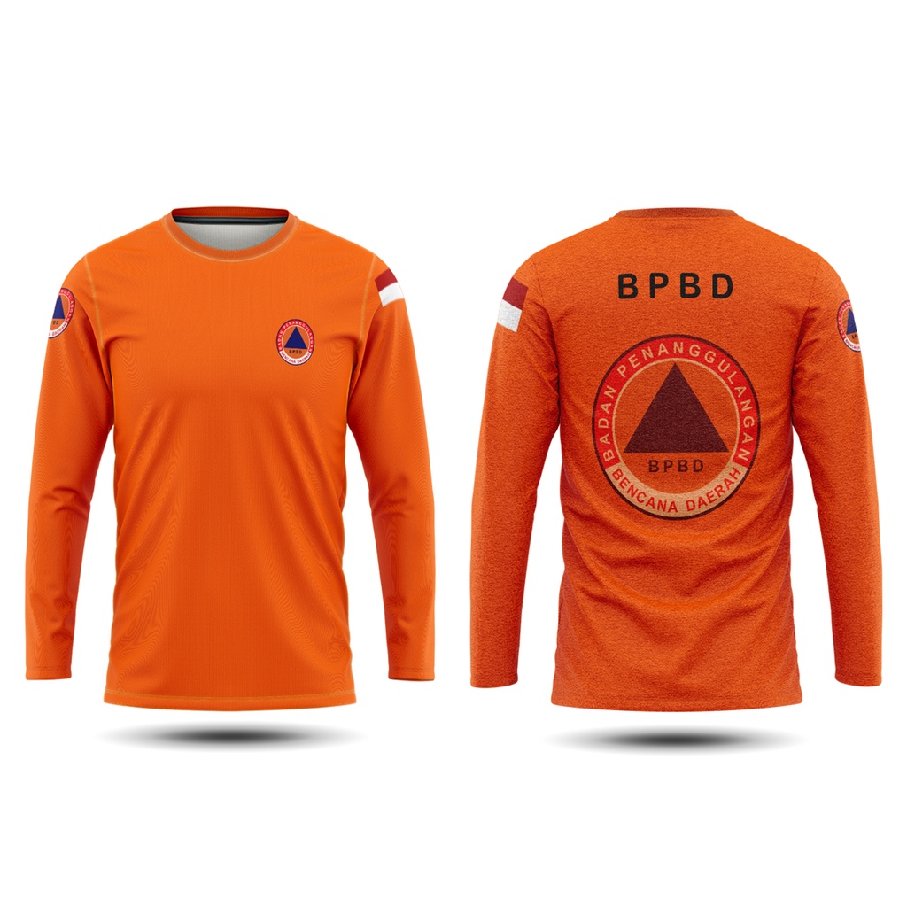 Jual KaosArmy - Kaos BPBD Pria | Kaos BPBD Lengan Panjang | Kaos BPBD ...