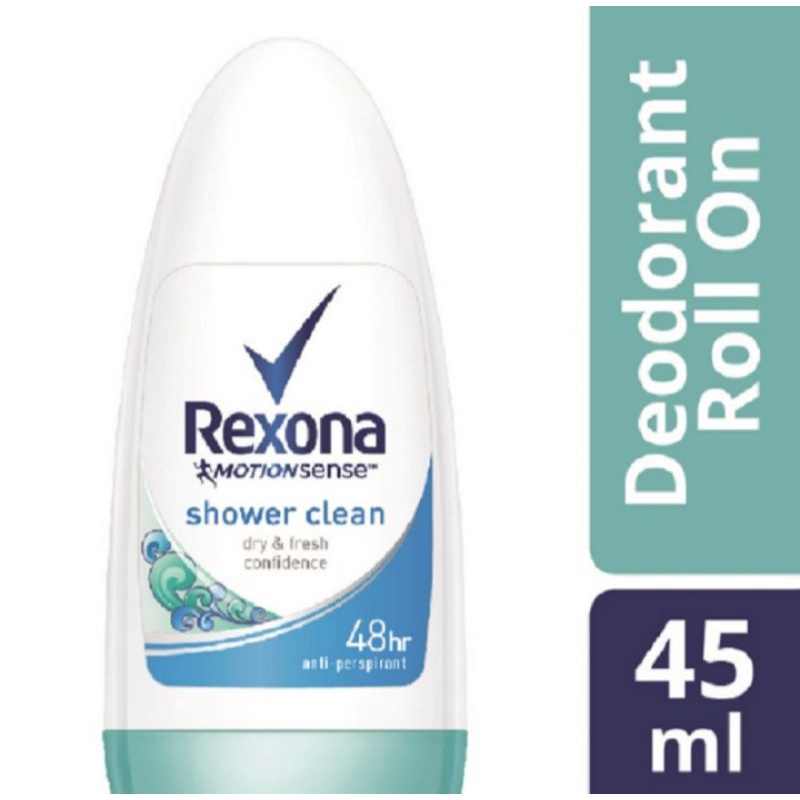 Jual Rexona deodorant shower clean 45ml | Shopee Indonesia