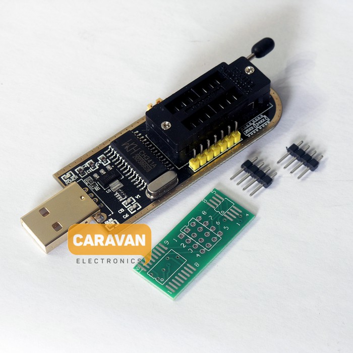 Jual CH341A CH341 24 25 Series EEPROM Flash BIOS USB Programmer ...