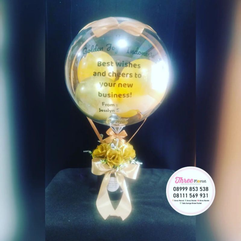 Jual box bunga balon / hadiah ucapan congratulations / hadiah grand ...