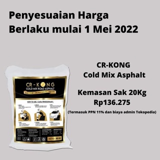 Jual Aspal Dingin Instan Cold Mix Coldmix Murah - Instant Aspalt - 20 ...