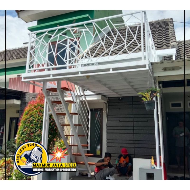 Jual Kanopi Balkon Dak Plat Premium / Mezanine Bandung Pemasangan Rapi ...