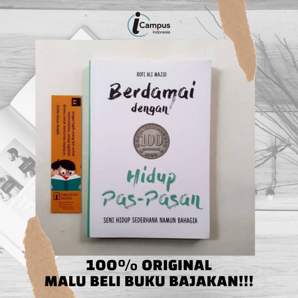 Jual Buku Psikologi: Berdamai Dengan Hidup Pas-Pasan | Shopee Indonesia