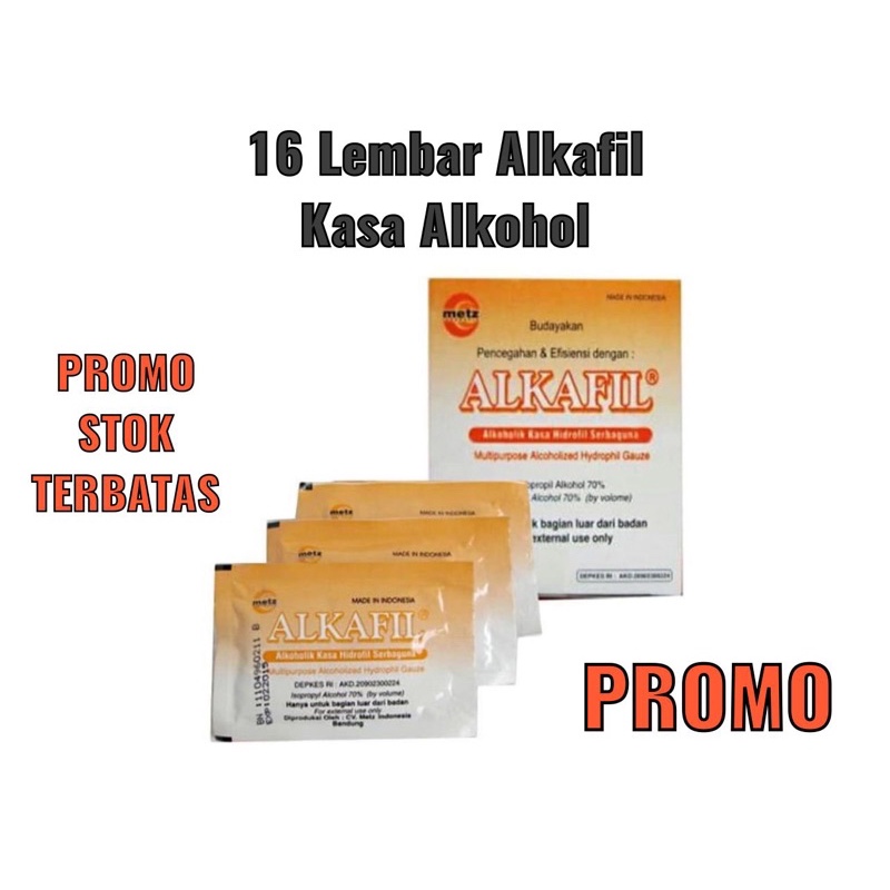 Jual Alkafil Kasa Hidrofil untuk perawatan tali pusat bayi Kasa Alkohol ...