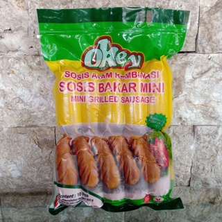 Jual Okey Sosis Bakar Ayam Mini Kombinasi 500 gram be | Shopee Indonesia