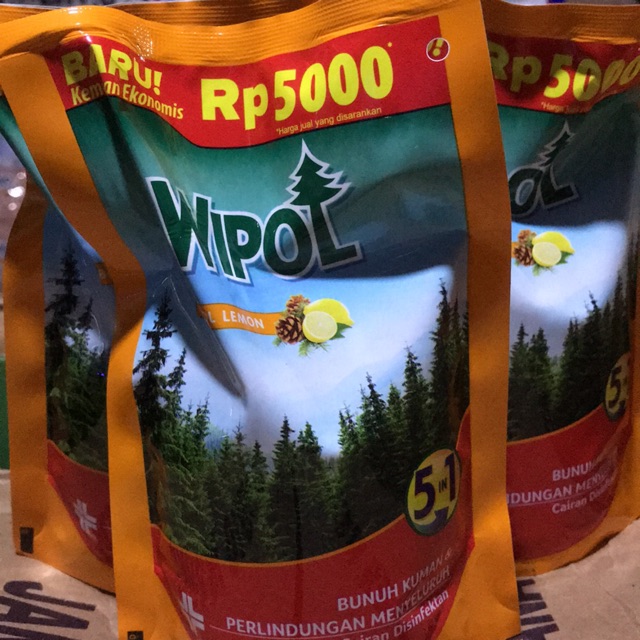 Jual WIPOL KARBOL CEMARA DAN LEMON | Shopee Indonesia