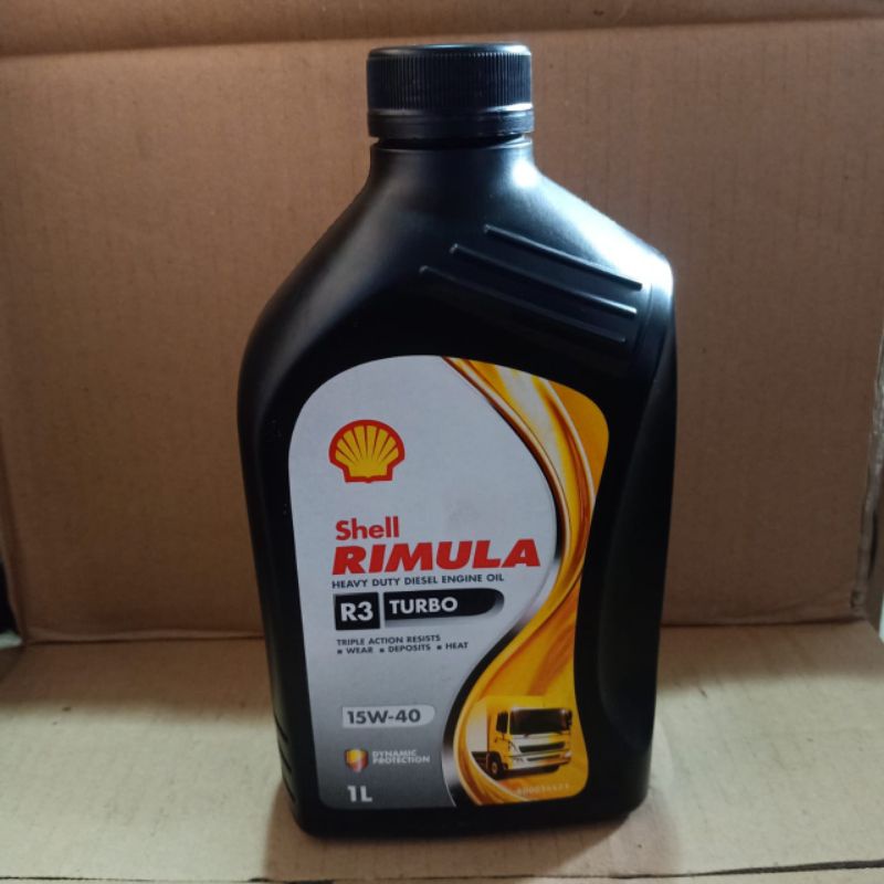 Jual Oli Shell Rimula R3 Turbo Diesel Engine Oil 100% ORIGINAL | Shopee ...