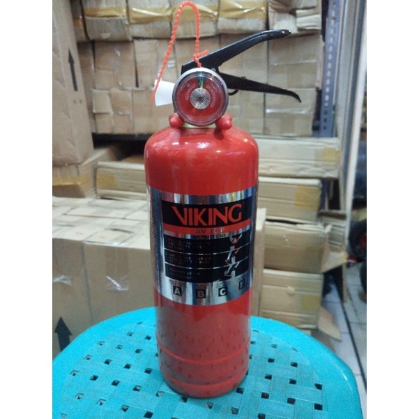 Jual APAR tabung pemadam api 1 kg Viking Powder apar mobil 1kg | Shopee ...