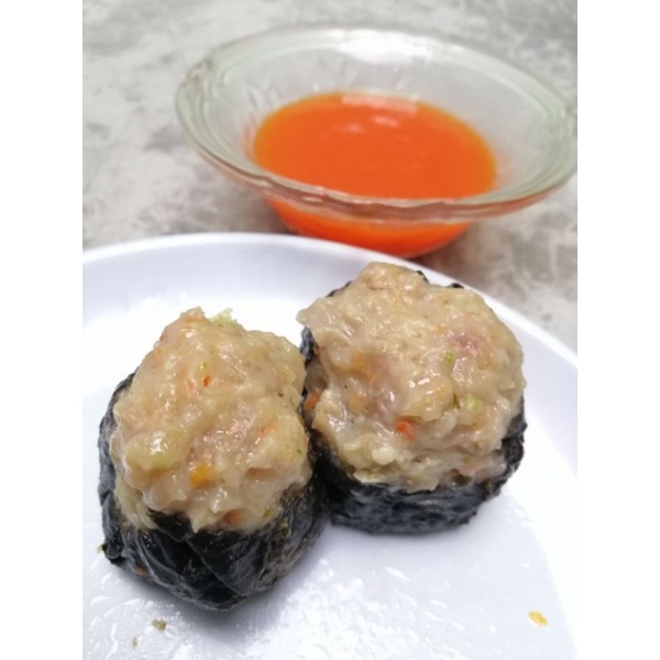Jual Dimsum Nori / dimsum ayam rumput laut dimsum frozen food bogor ...