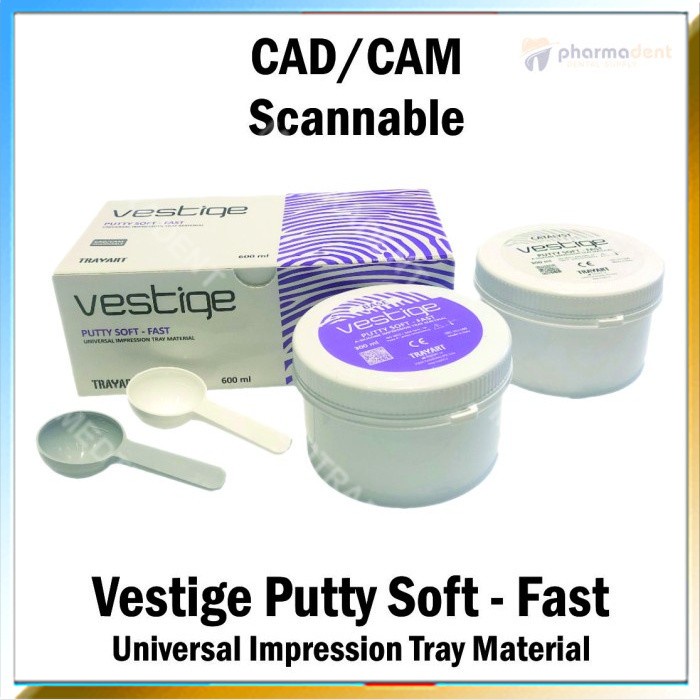 Jual Vestige Soft Putty Fast CAD/CAM Scannable (600ML) | Shopee Indonesia