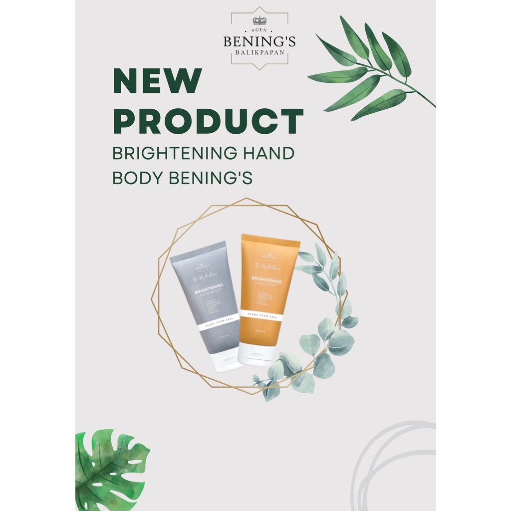 Jual Brightening Hand Body Benings | Shopee Indonesia