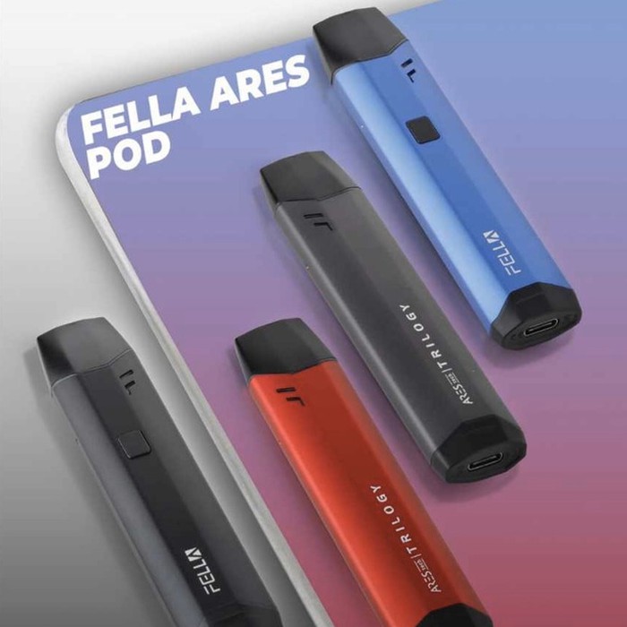 Jual FELLA ARES KIT PODS 800MAH AUTHENTIC BY TRILOGY POD FOR VAPORIZER ...
