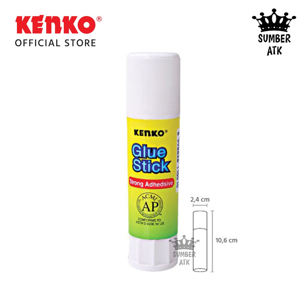 Jual LEM Kertas GLUE STICK KENKO 25 Gram ( Besar ) GLUE STICK/LEM ...