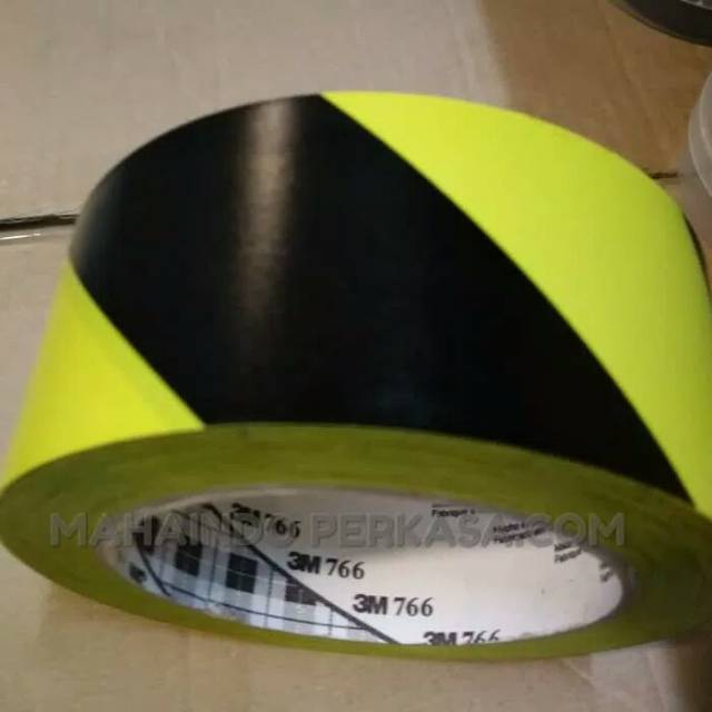 Jual 3M 766 Lakban Lantai / Floor Marking Tape / Police Line 2" x 33M | Shopee Indonesia