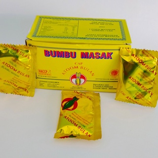 Jual Bumbu Masak Cap Atoom Bulan / Atom Bulan 1 box isi 20 sachet 7gram ...