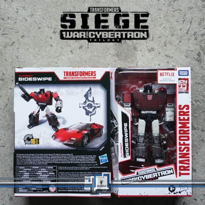 Jual Transformers Wfc Netflix Sideswipe War For Cybertron Autobots ...