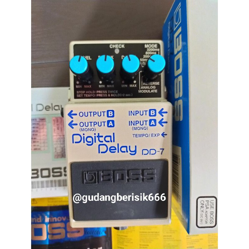 Jual BOSS Digital Delay 7 ( BOSS DD7 ) | Shopee Indonesia