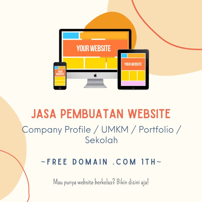 Jual Jasa Pembuatan Website Murah / Website Landing Page / Company ...