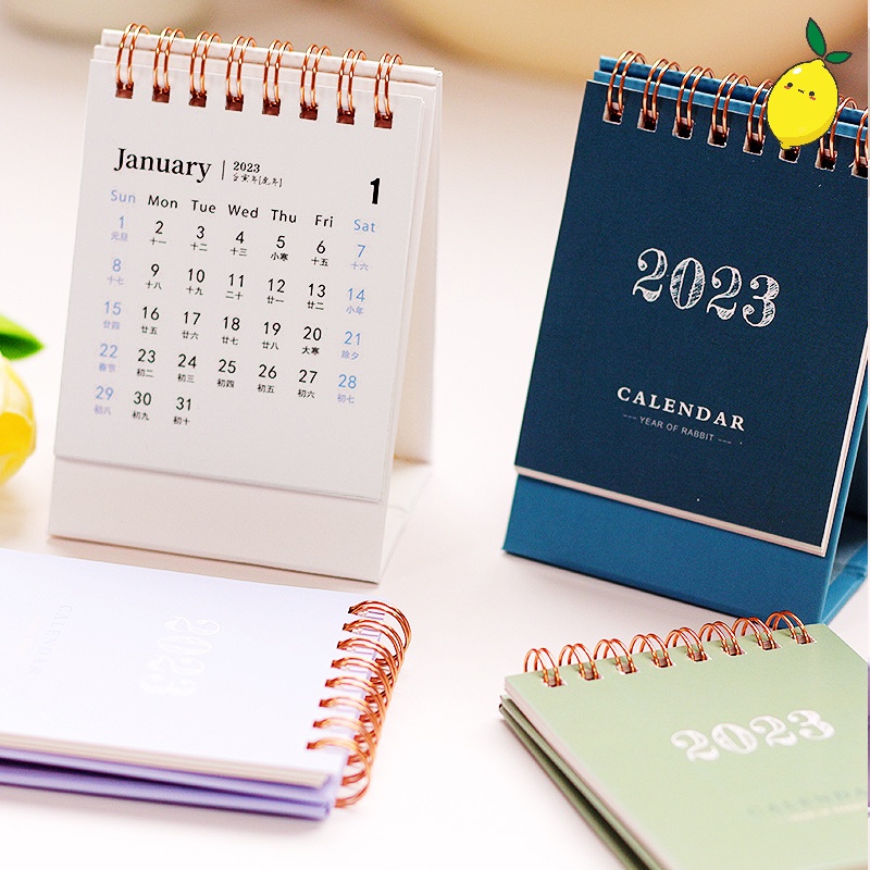 Jual Kalender Meja Mini 2023 Planning Time 2023 Mini Calendar | Shopee ...