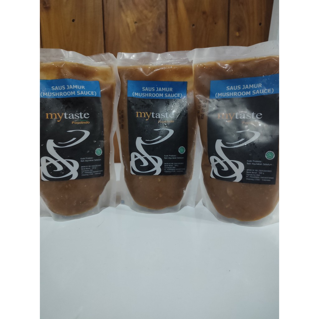 Jual my taste saus jamur / mushroom sauce 500 gram Indonesia|Shopee ...