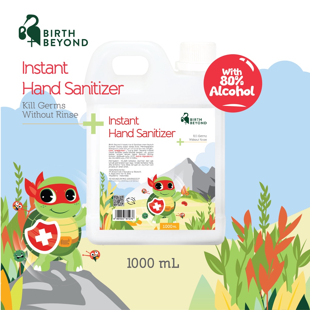 Jual Birth Beyond Instant Hand Sanitizer 1000ml [GEL] | Shopee Indonesia