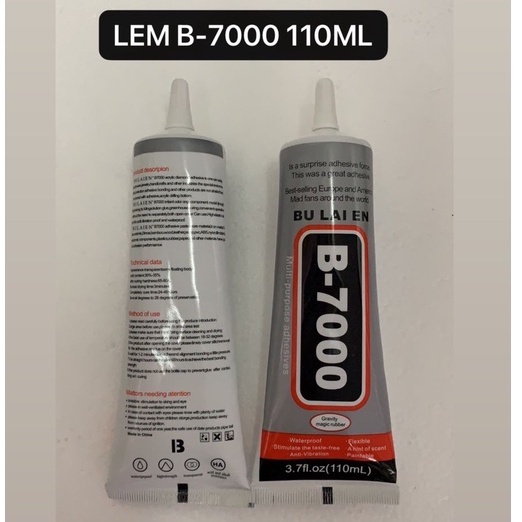 Jual LEM B7000 110ML BENING LEM LCD TOUCHSCREEN LEM PEREKAT CASING ...