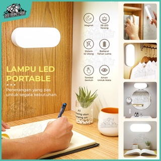 Jual lampu led portable 28 lid terang model tempel magnet bisa jadi ...