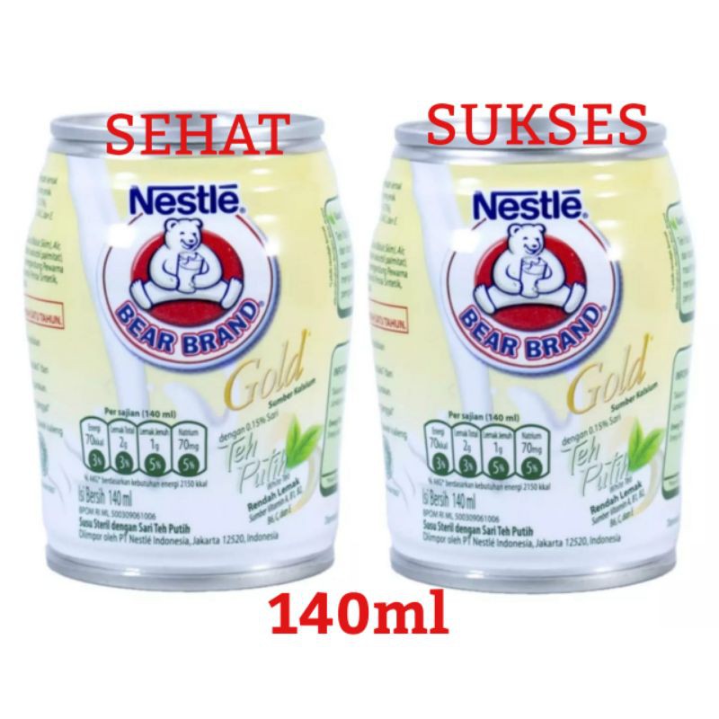 Jual Nestle Bear Brand Susu Beruang (Green Tea) 140ml Indonesia|Shopee ...