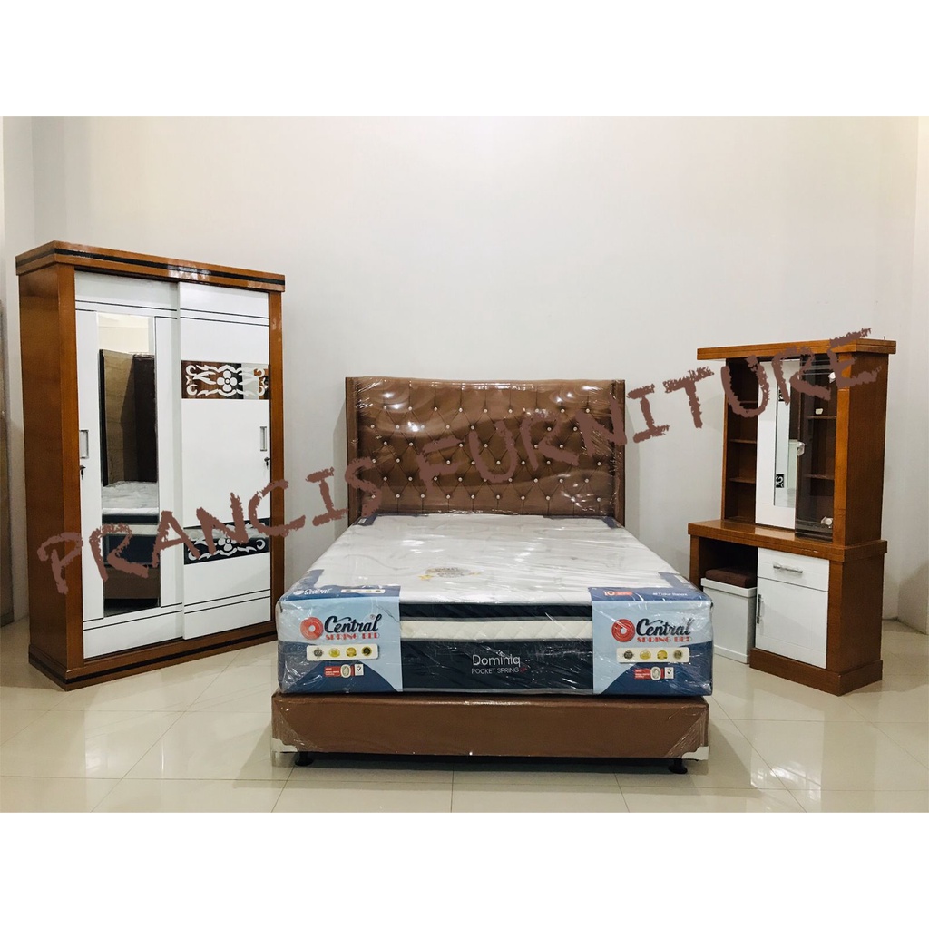 Jual SET KAMAR 1 SET KAMAR KAMAR PENGANTIN 1 SET KASUR DIVAN LEMARI ...