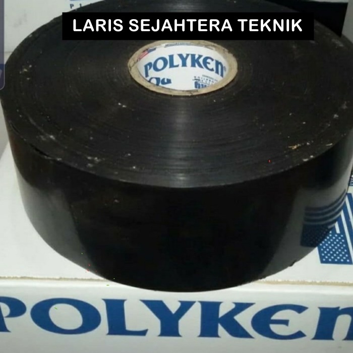 Jual Polyken Wrapping Tape Pipa Bawah Tanah 4 in x 400 ft Hitam Polyken ...