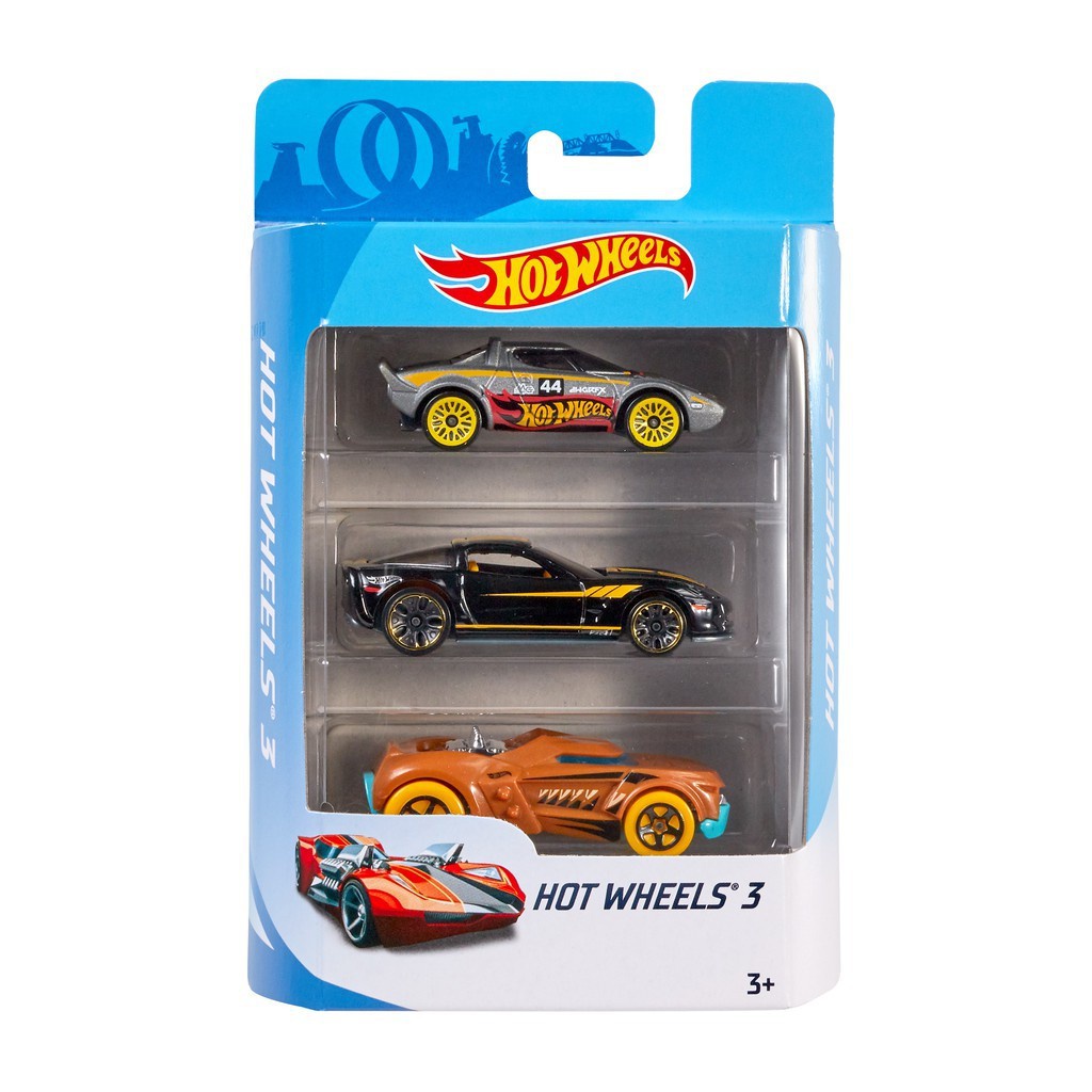 Jual Hot Wheels 3 Cars Pack (Random) - Mainan Mobil Anak | Shopee Indonesia