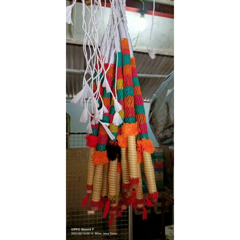 Jual pecut rajut/pecut tari/pecut jaranan Indonesia|Shopee Indonesia