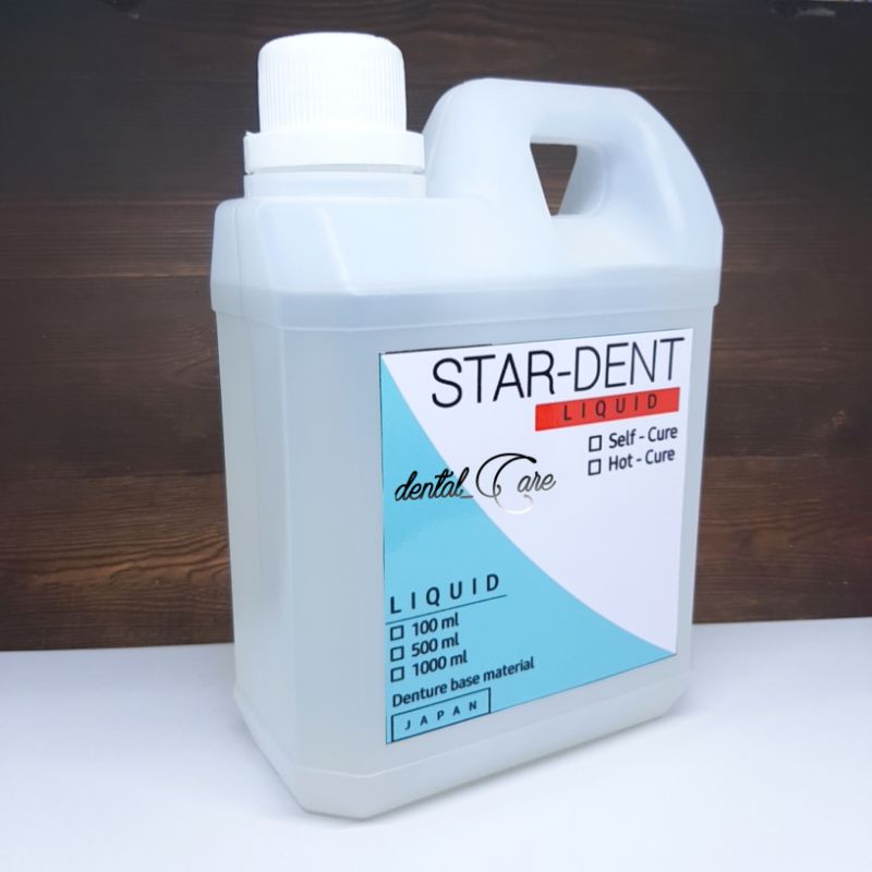 Jual Minyak liquid self curing STAR-DENT 1Liter otomatis Liquid self ...